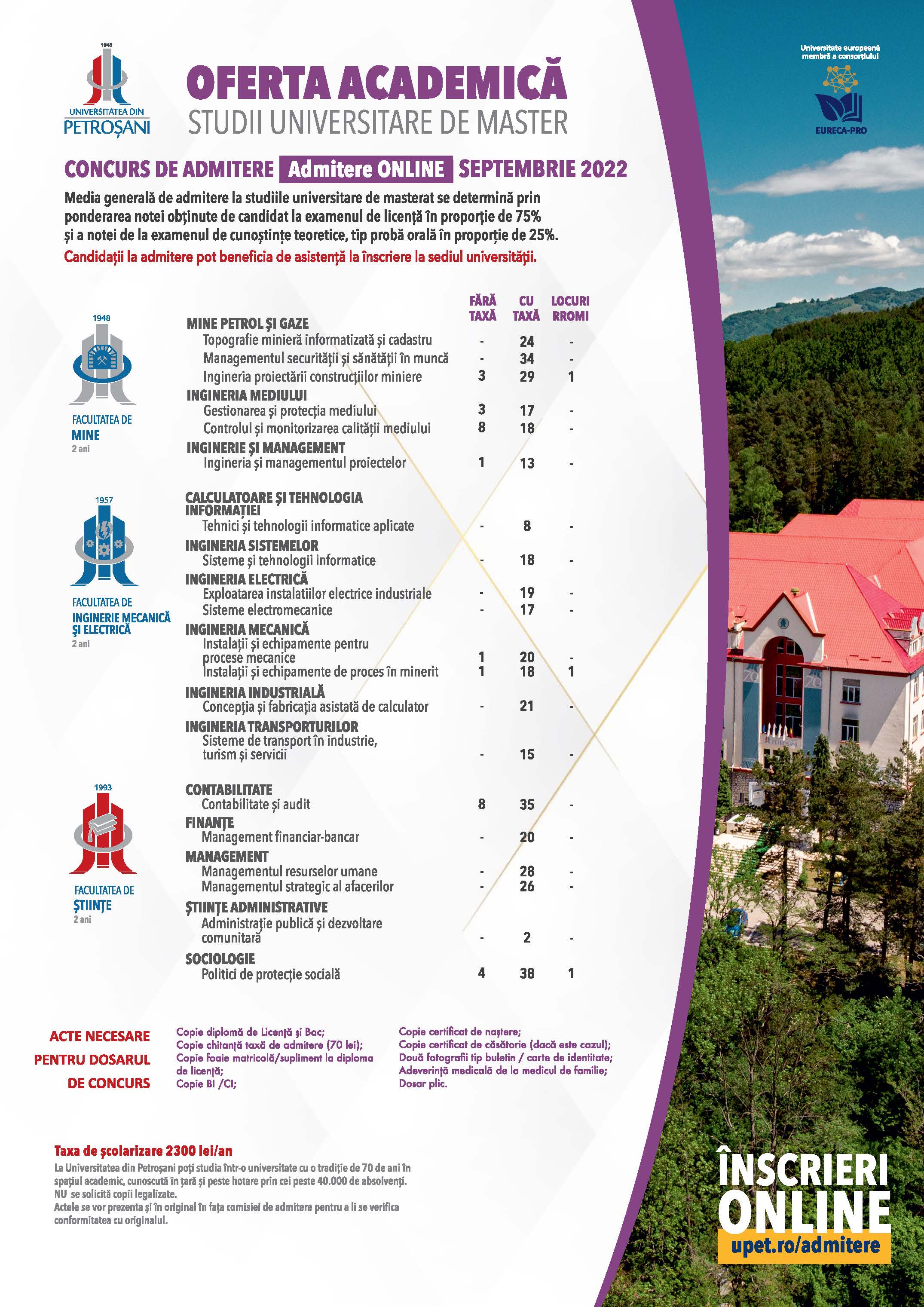 UPET.RO - Universitatea din Petroșani
