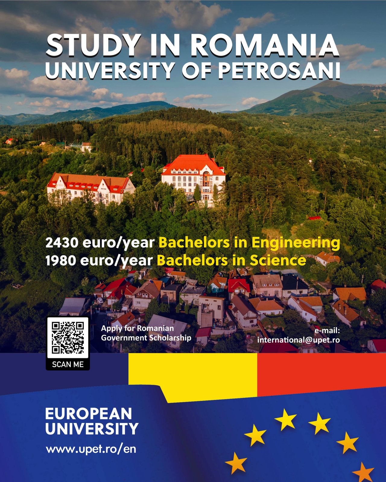 Admission - General information | Universitatea din Petroșani